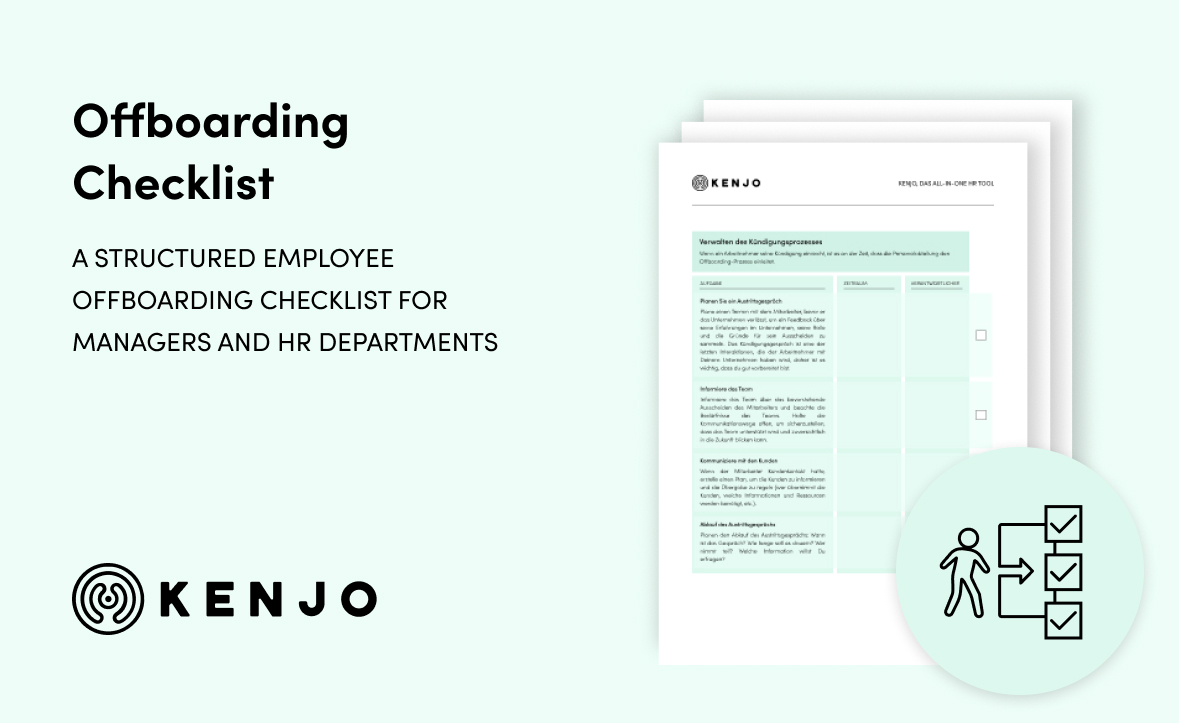 Free Employee Offboarding Checklist | Kenjo